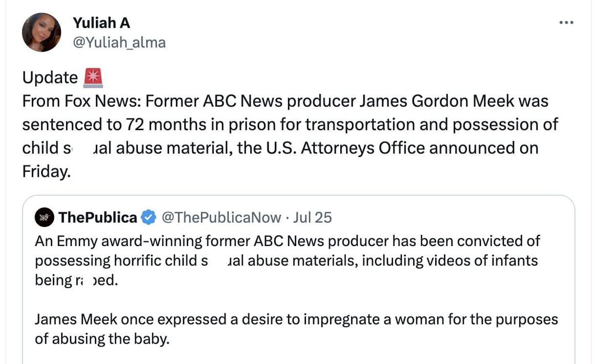 "I need you to hold me accountable": Ex-ABC News reporter James Gordon ...