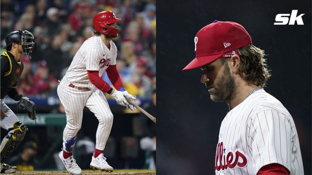 Bryce Harper ejection: Why was Bryce Harper ejected? Phillies superstar ...