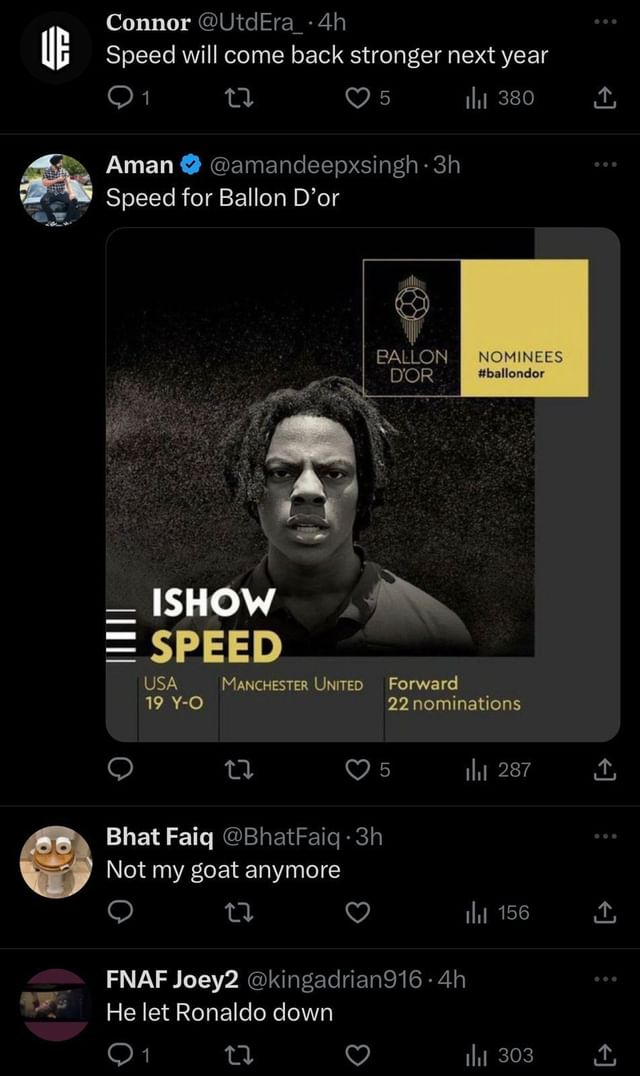 "Speed has got the streets": IShowSpeed leaves the internet in awe as ...