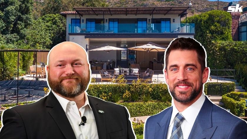 Jets GM Joe Douglas on his first time visiting Aaron Rodgers ...