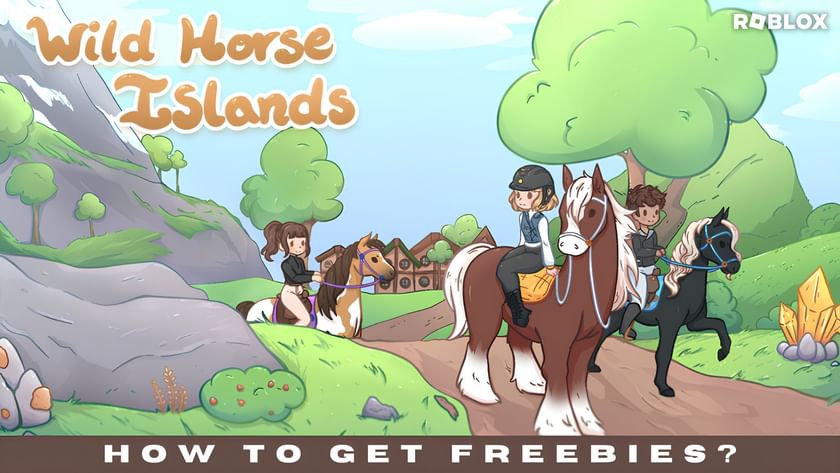 How to get the freebies in Roblox Wild Horse Islands?