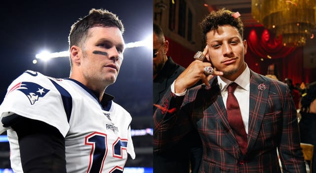 Patrick Mahomes relishing the quest of chasing Tom Brady’s Super Bowl count - “It's hard not to ...