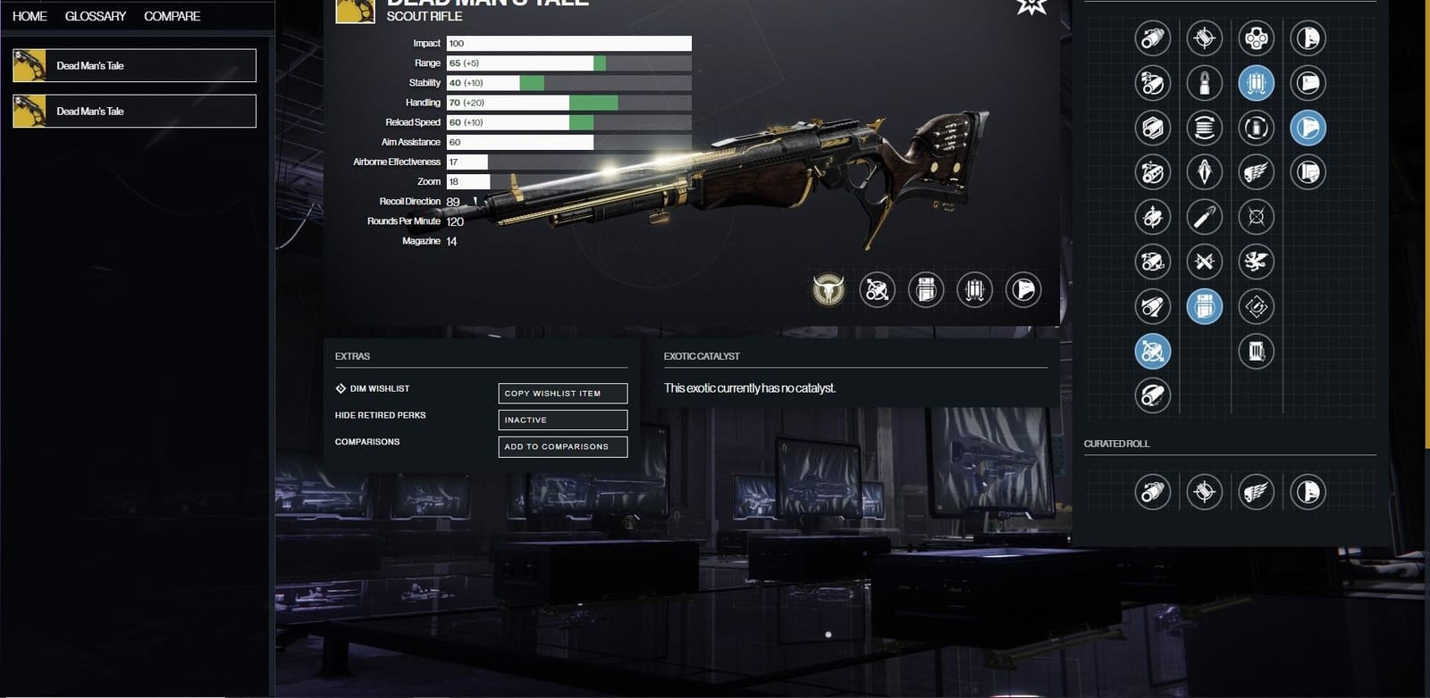 Destiny 2 Dead Man's Tale god rolls, drop locations, and more