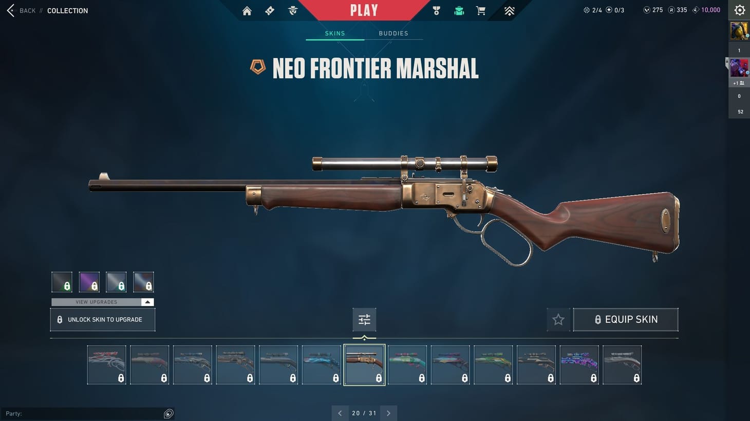 Valorant Marshal tier list: All skins ranked from best to worst
