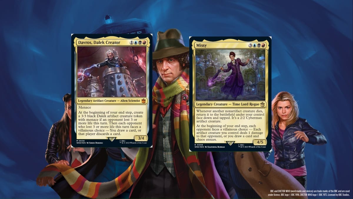 Doctor Who: Magic: The Gathering Doctor Who Commander deck guides ...