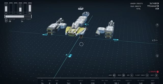 Starfield Star Wars Y-Wing Spaceship guide: Parts, colors, and more