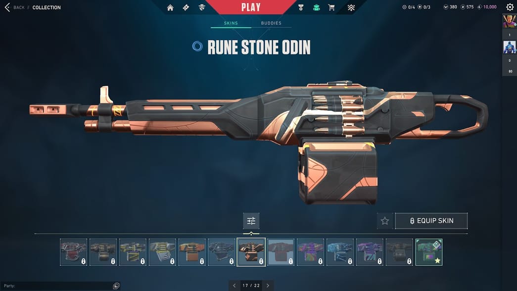 Valorant Odin tier list: All skins ranked from worst to best