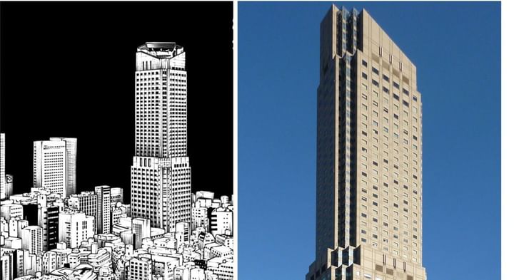 The locations of Jujutsu Kaisen's Shibuya arc: The layout of Shibuya ...