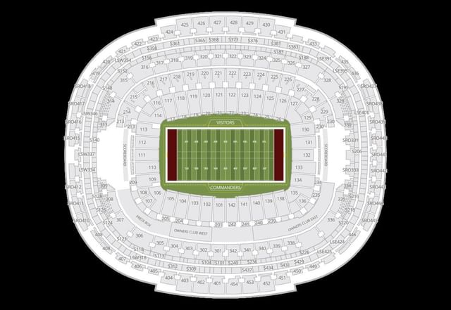 What is the Capacity of FedExField Stadium?