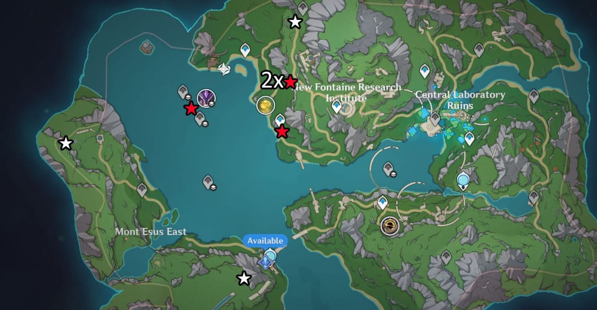 Genshin Impact Energy Concentrating Component locations