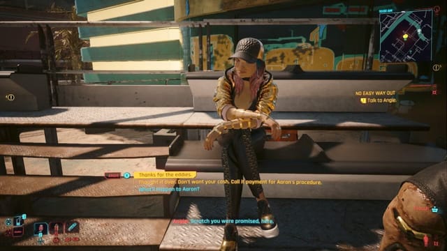 Cyberpunk 2077 Phantom Liberty 2.0 No Easy Way Out quest walkthrough ...