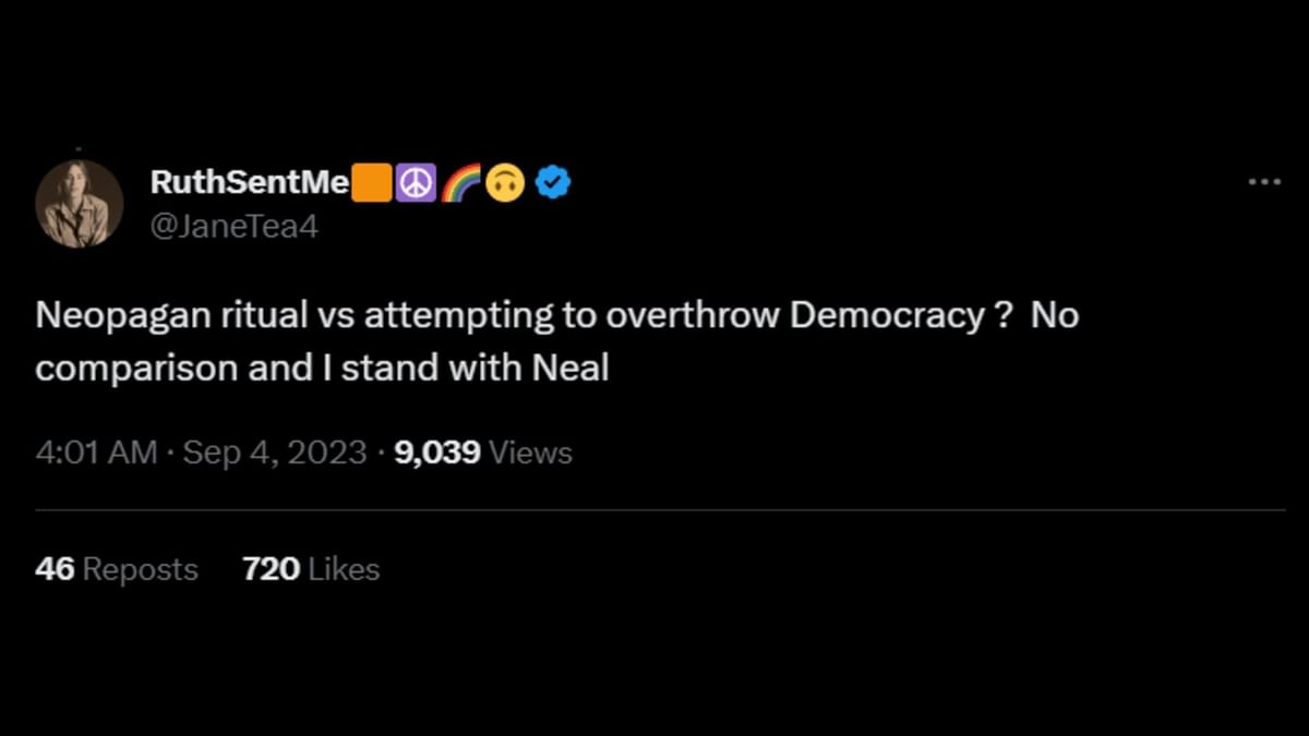 "Neopagan ritual": Jeff Clark sparks controversy with criticism of Neal ...