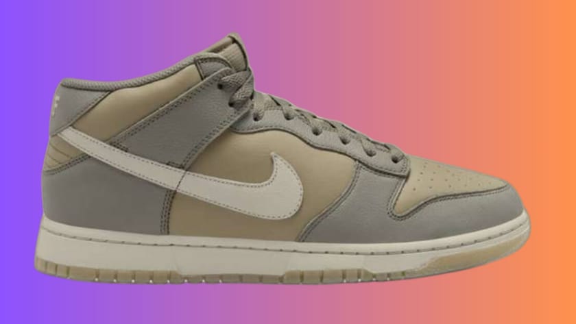 Dunk Mid: Nike Dunk Mid “Dark Stucco Neutral Olive” shoes: Where to get ...
