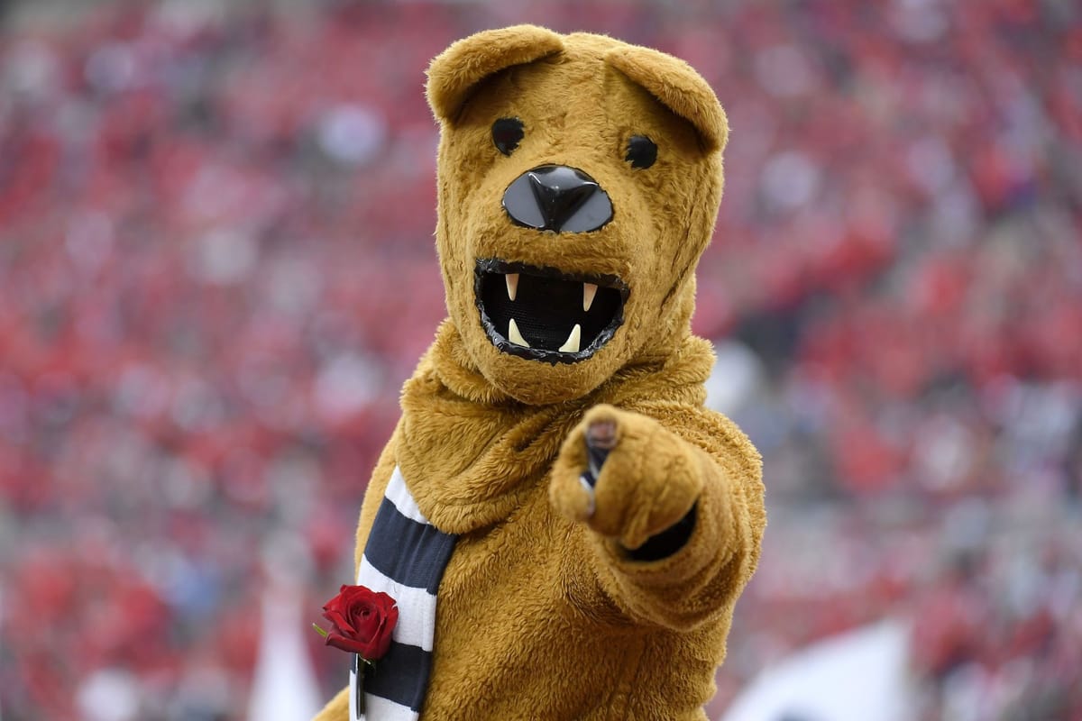What is the old mascot for Penn State?