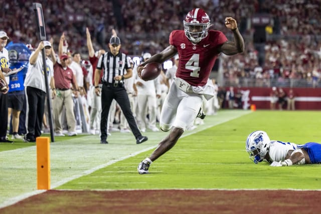 How fast is Jalen Milroe? Taking a closer look at the Alabama QB's 40 ...