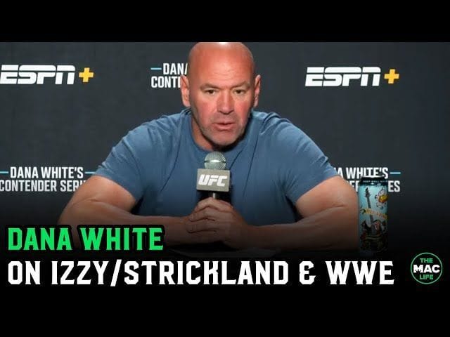 UFC-WWE merger: "I don't give a sh*t about that stuff"- Dana White ...