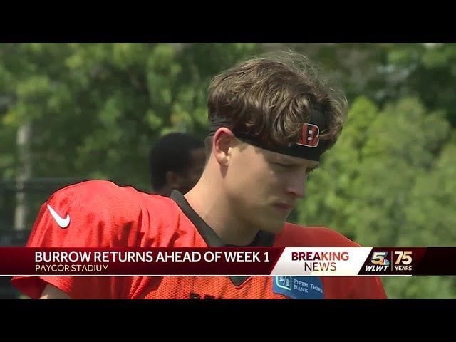 Is Joe Burrow starting Week 1? Injury update on Bengals QB after ...