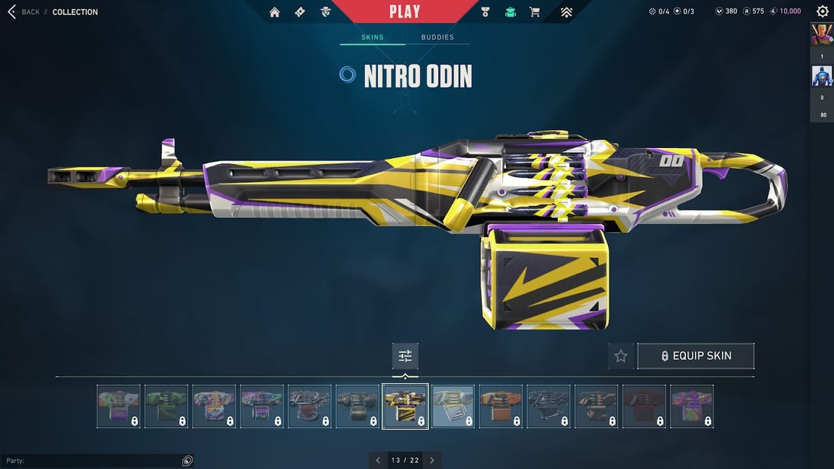 Valorant Odin tier list: All skins ranked from worst to best
