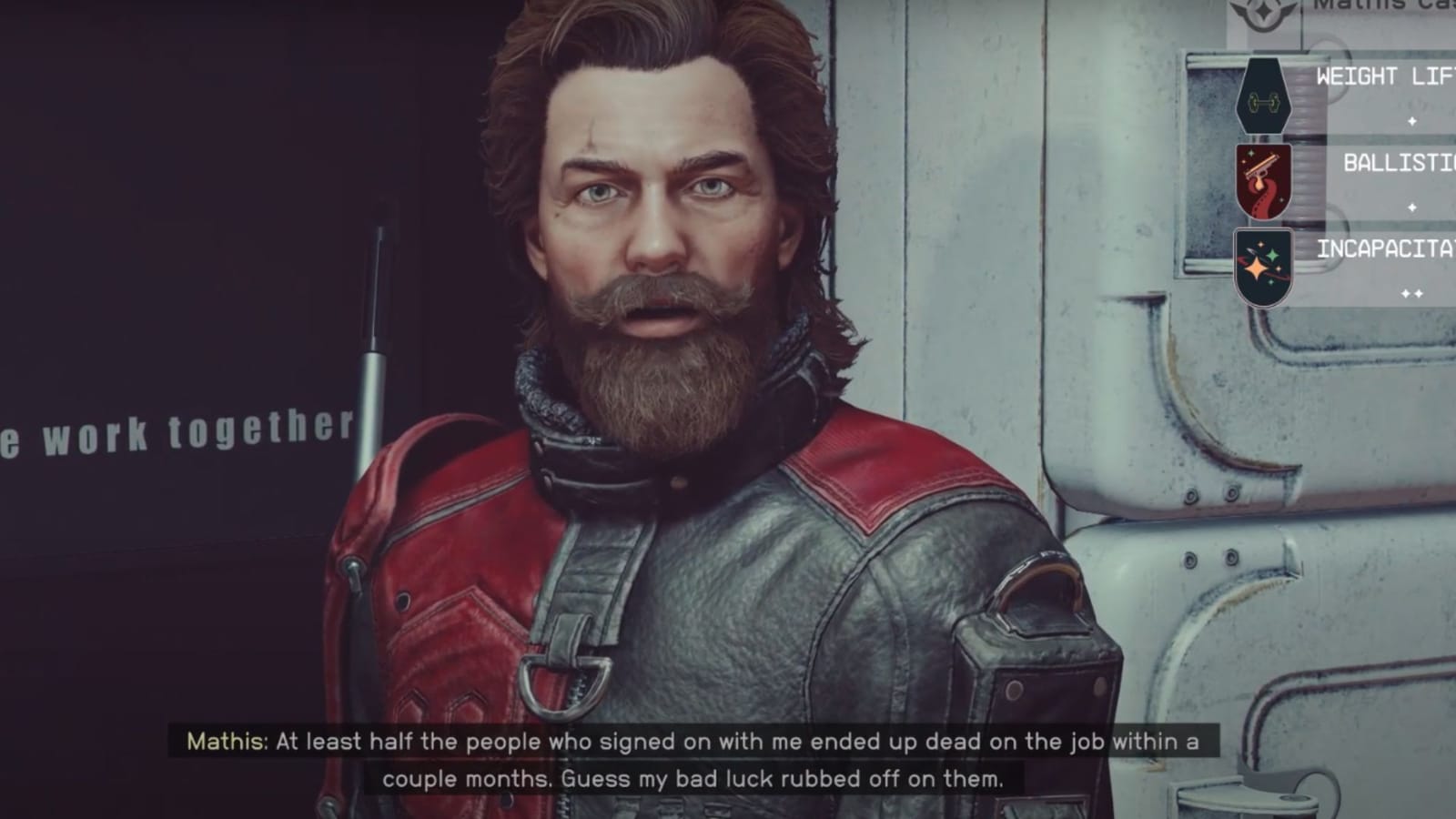 Starfield Mathis Castillo recruitment guide: How to recruit, rewards ...