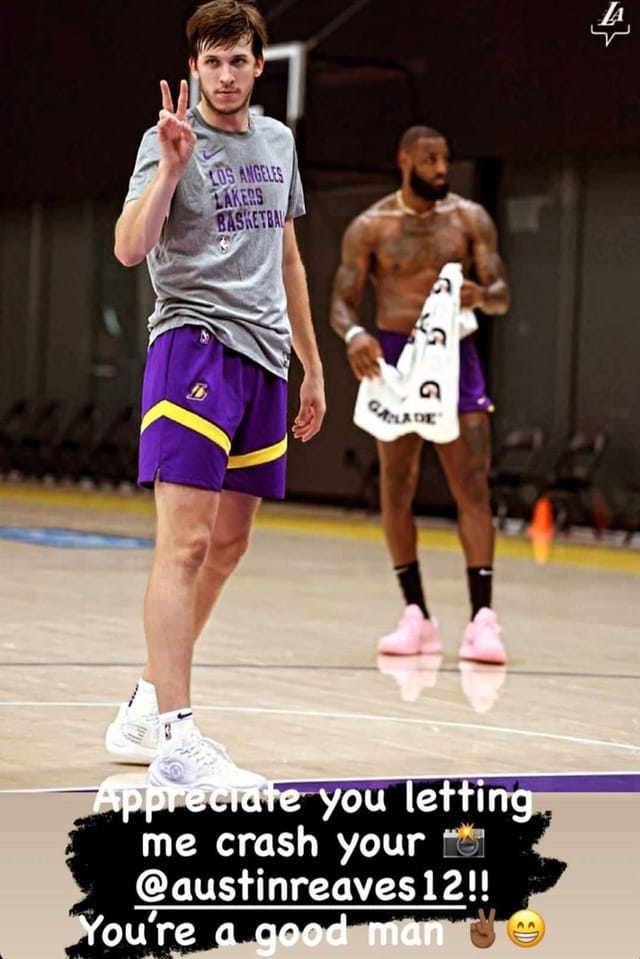 "You're a good man": LeBron James showers praise on Austin Reaves as ...