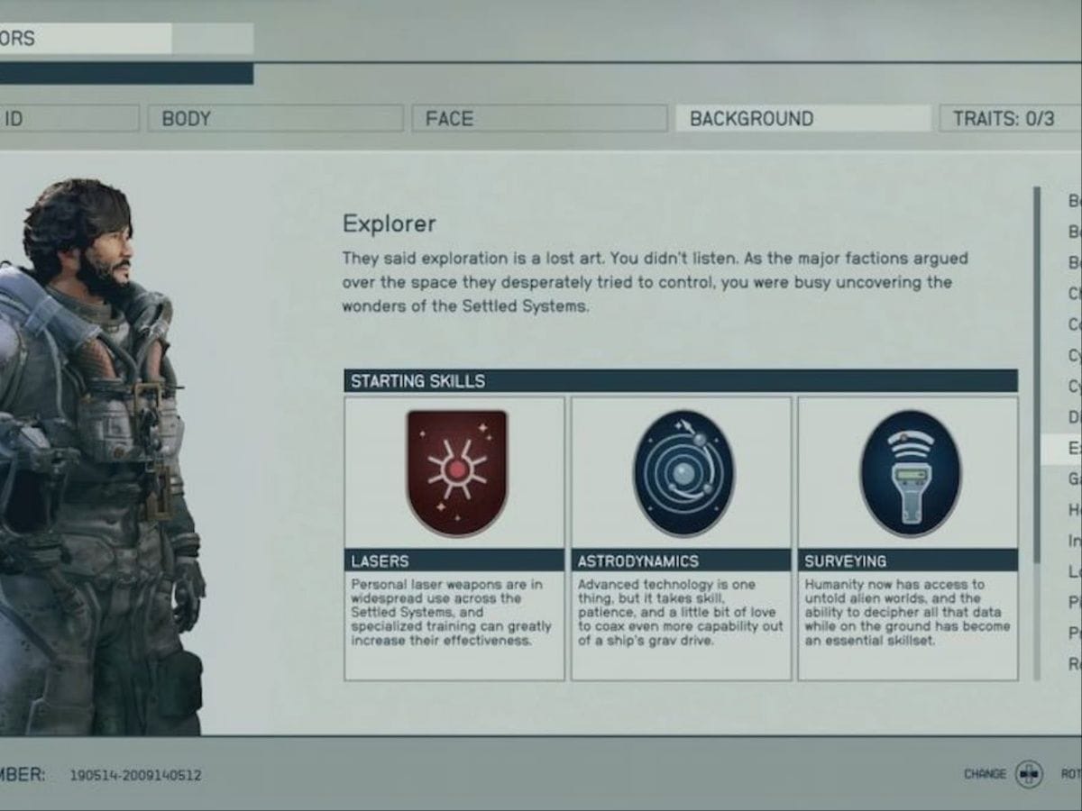 Explorer: Starfield best Explorer guide: Starting skills, traits, and more