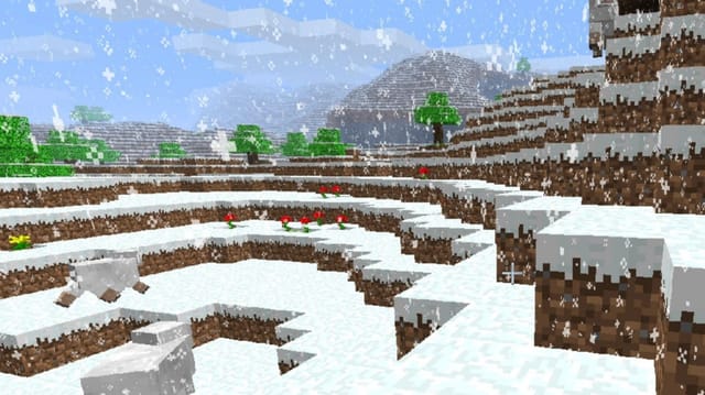 What was Winter Mode map in Minecraft?