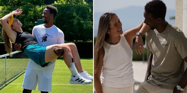 "You are my love, my sunshine, my life!" - Gael Monfils dedicates a ...
