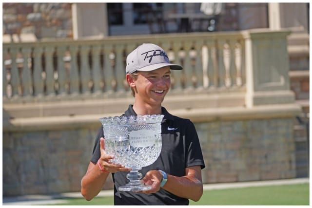Junior players Championship: Who is Miles Russell? 14-year-old makes ...