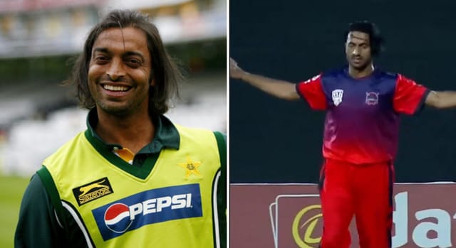 [Watch] Video of Oman pacer looking like Shoaib Akhtar with similar ...