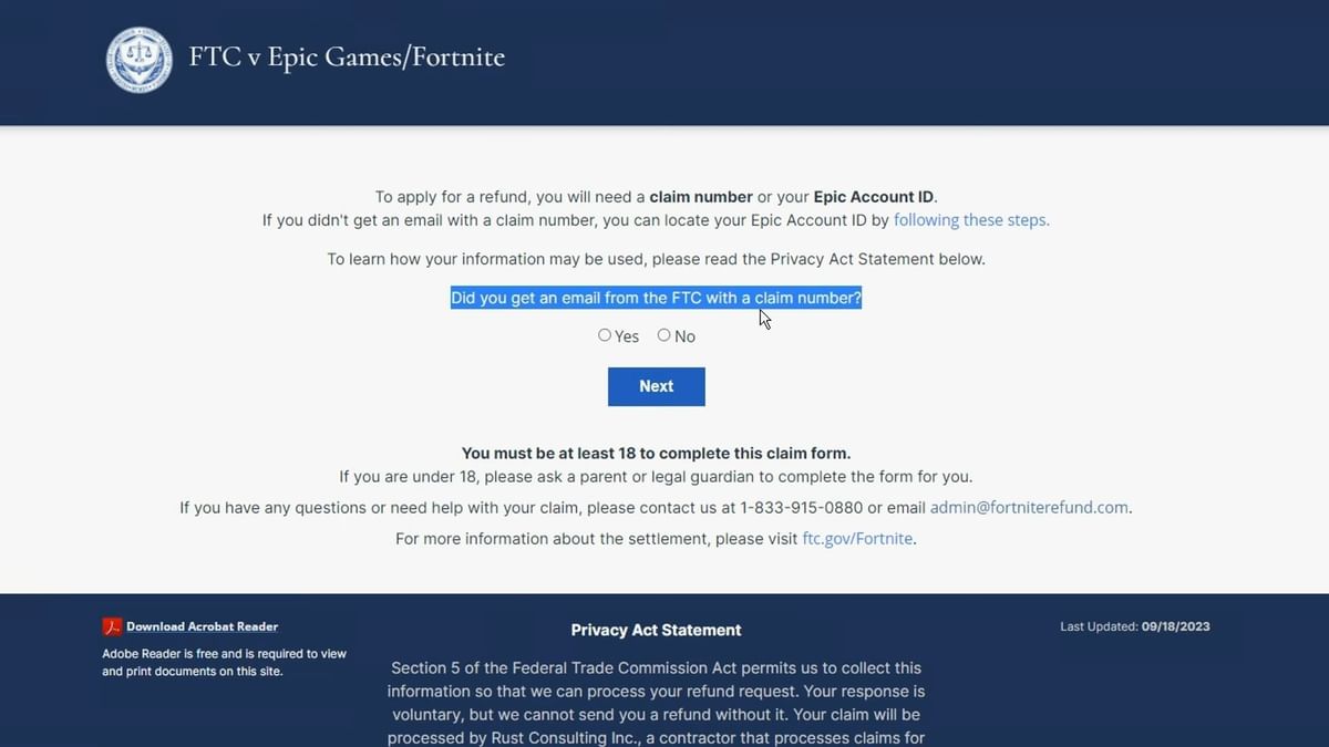 Refund: How to claim Fortnite FTC refund in the USA: A step-by-step guide
