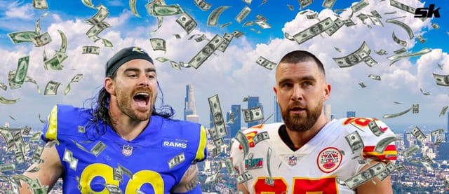 Tyler Higbee contract: Comparing Rams TE’s new deal with Travis Kelce’s ...