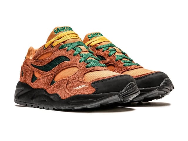 Colour Plus Companie x Saucony GRID Shadow 2 "Forrest Wander" sneakers ...