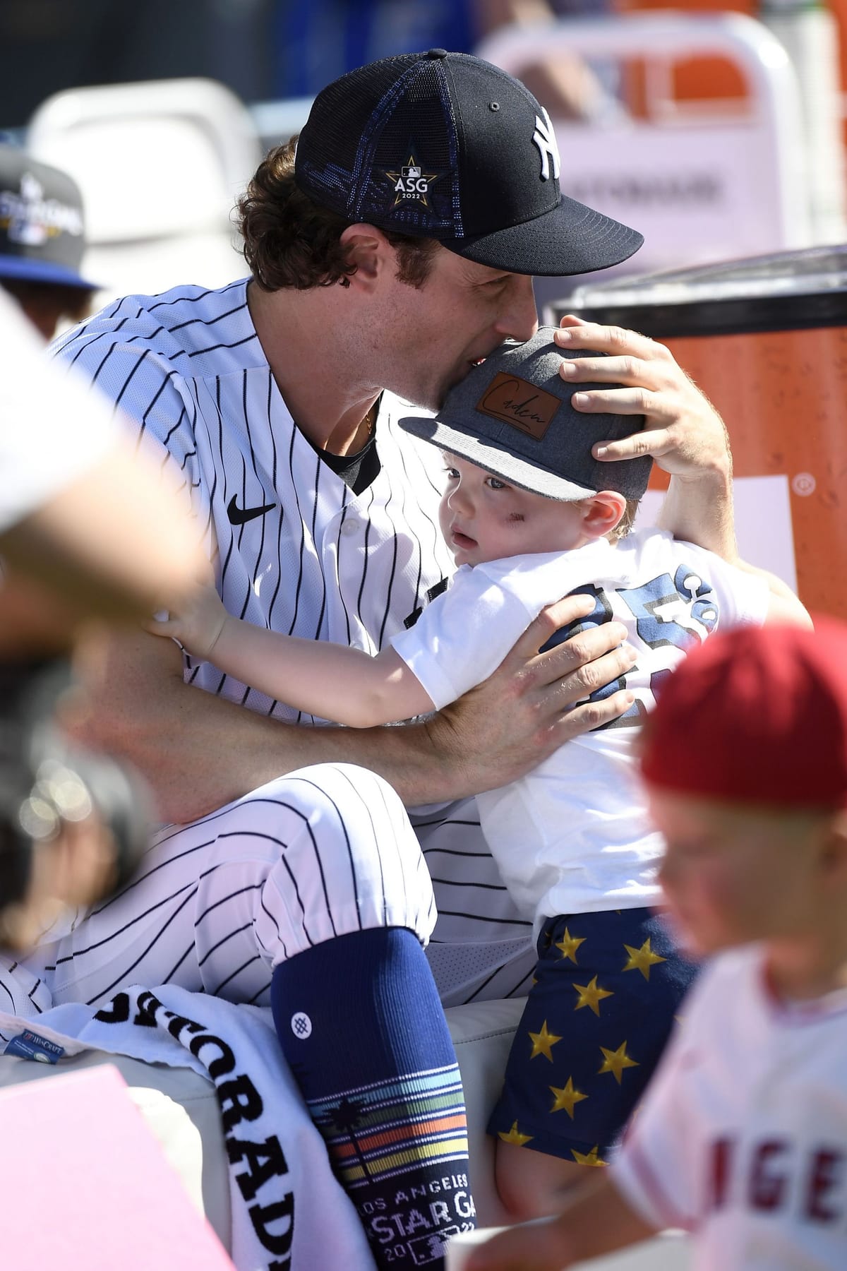 Watch: Yankees ace Gerrit Cole shares adorable moment with young son