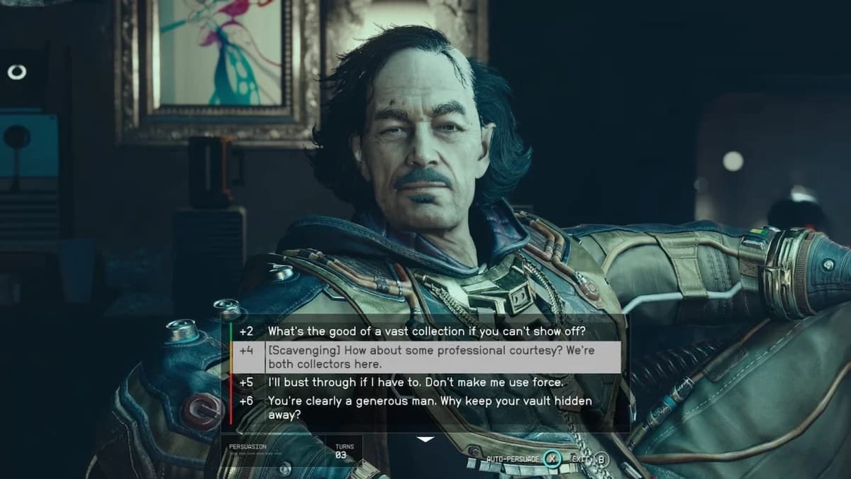 Starfield Persuasion guide: Skills, benefits, and more