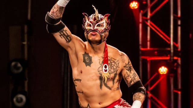 What does AEW star Rey Fenix look like unmasked?