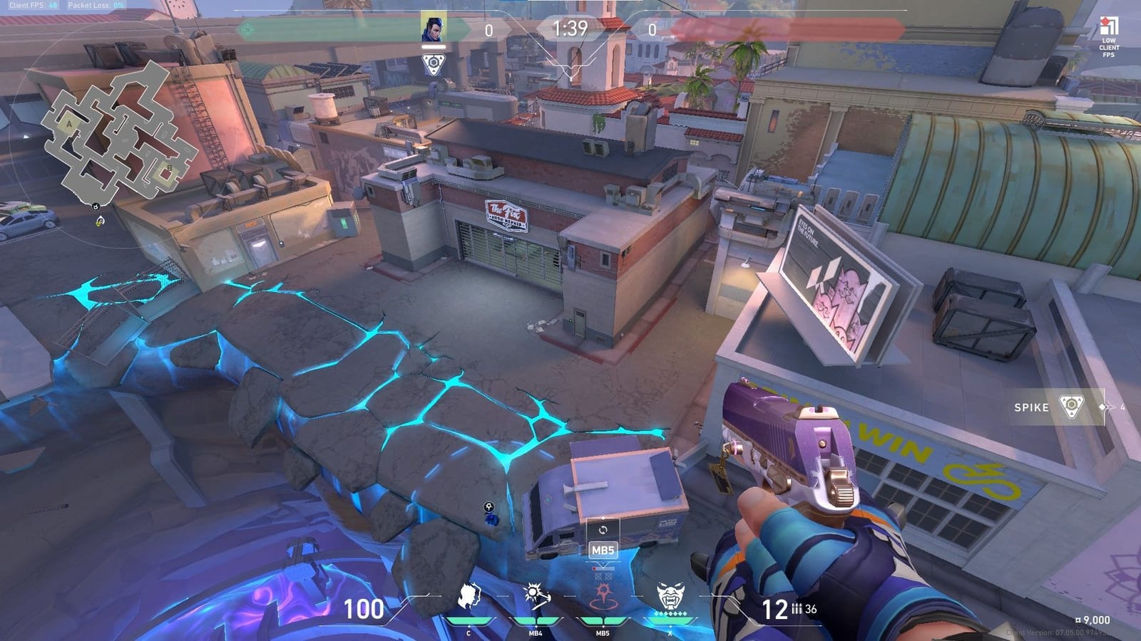 5 best Yoru teleport lineups on Sunset in Valorant