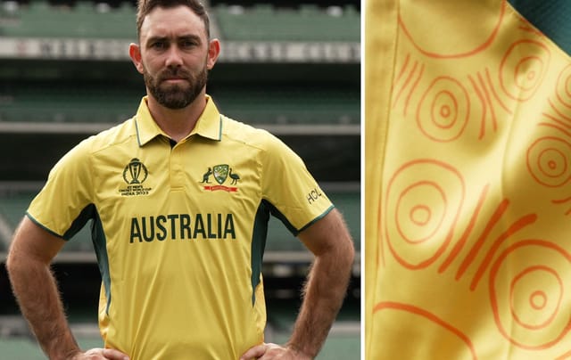 Australia unveil jersey for 2023 ODI World Cup with Glenn Maxwell ...