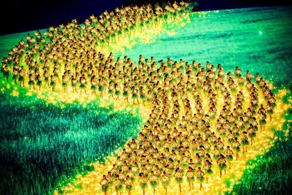 [In Pictures] The Asian Games opening ceremony gets underway in ...