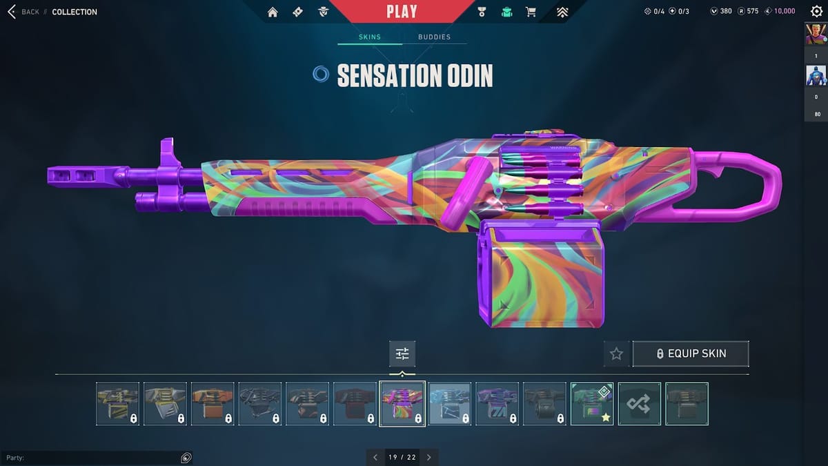 Valorant Odin tier list: All skins ranked from worst to best