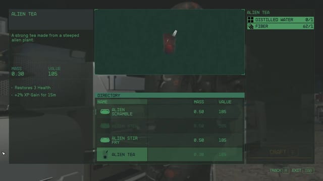 Recipe: 10 best Starfield recipes and how to craft them