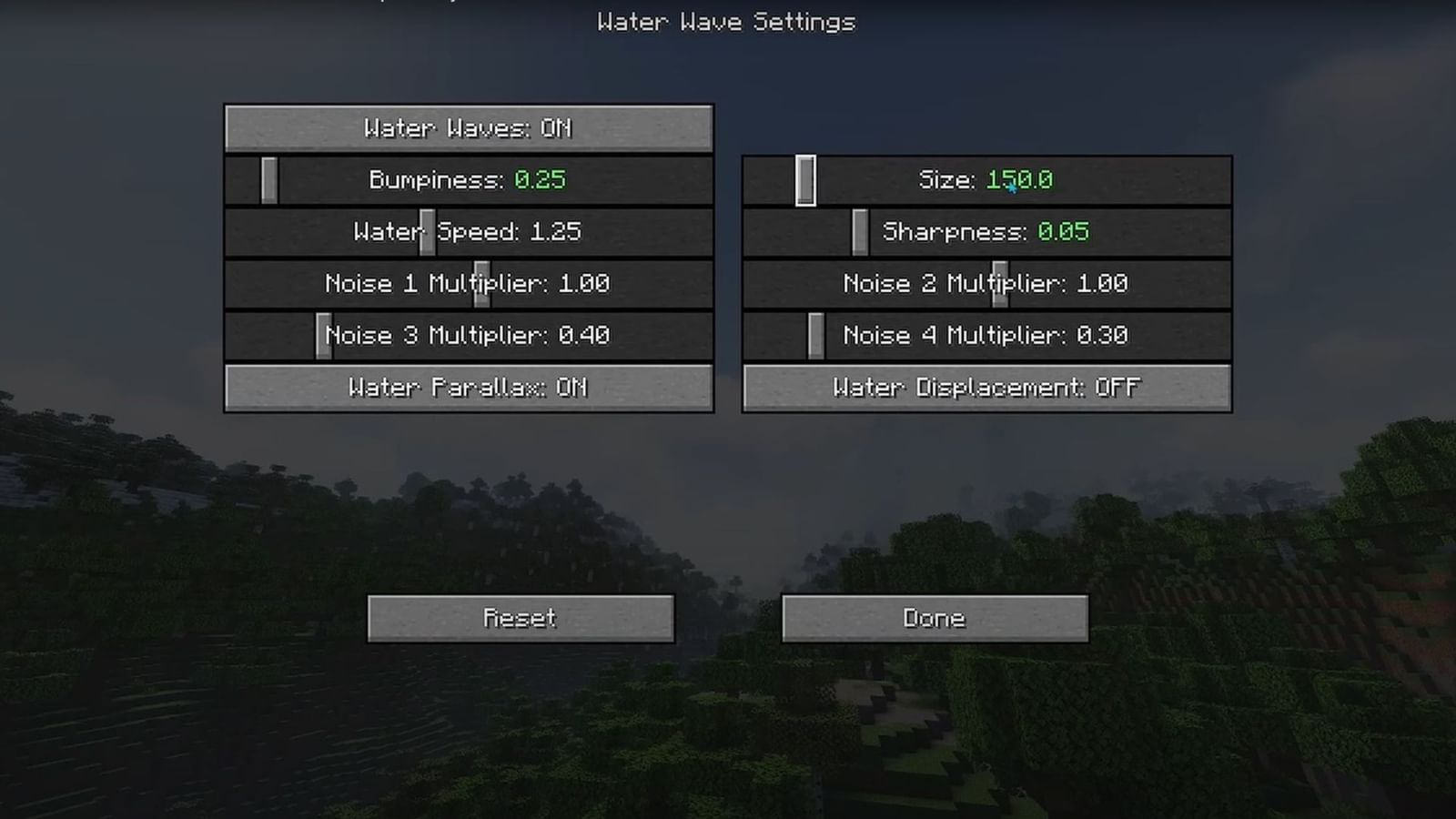 Best Optifine shader settings for Minecraft