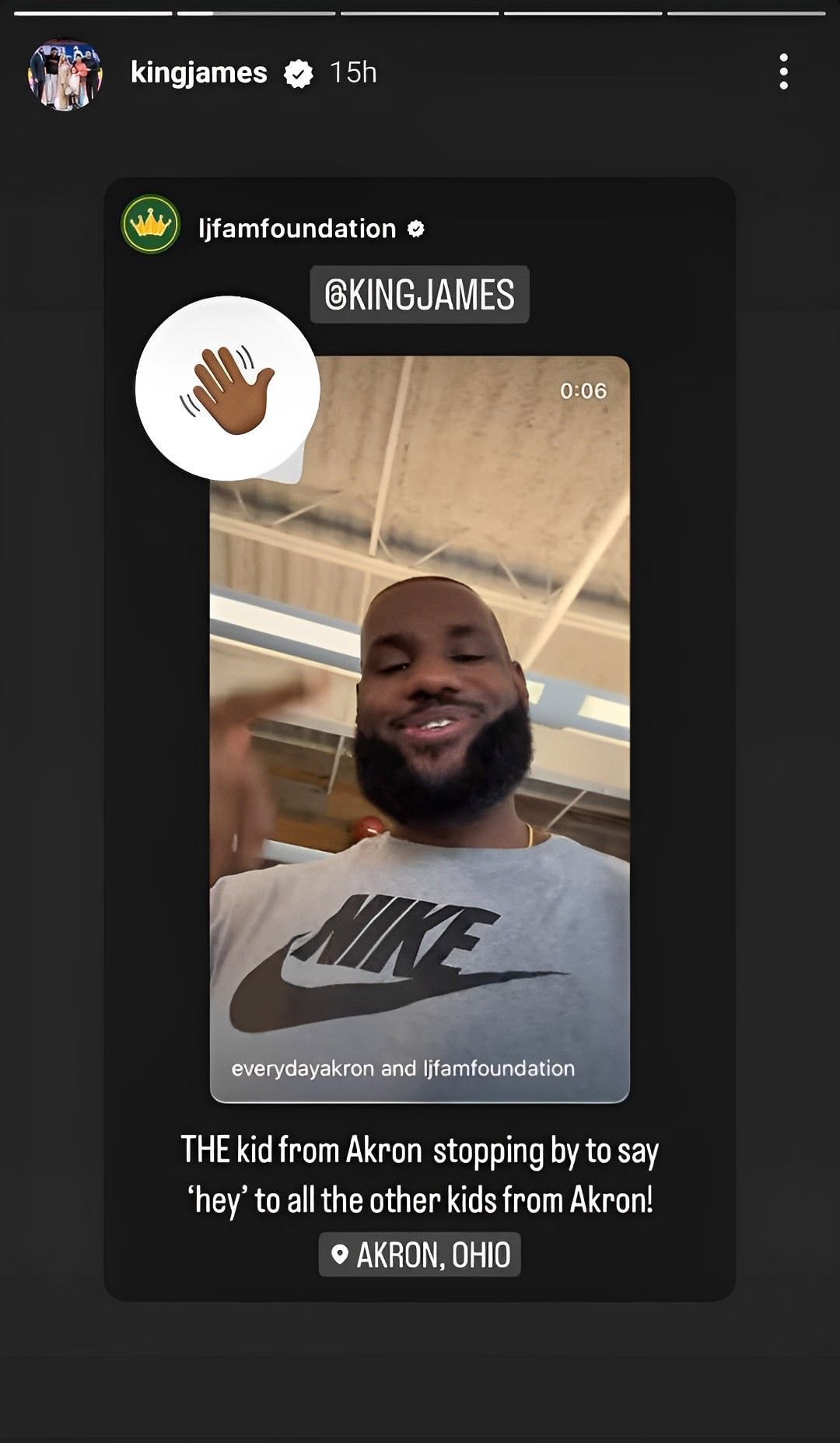 LeBron James is over the moon as Kent State student set to become the ...