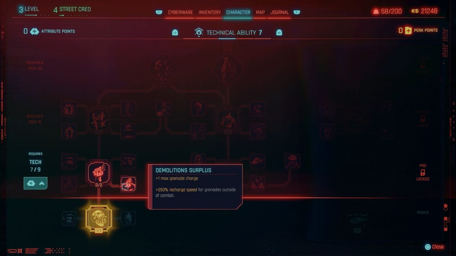 10 best Technical ability perks to get first in Cyberpunk 2077 Phantom ...