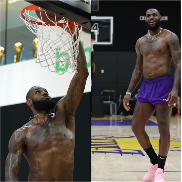 "Gearing up for Prime Time" - LeBron James goes beast mode in training ...