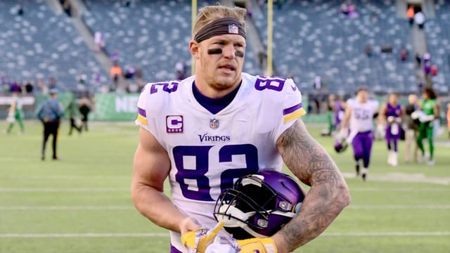 Kyle Rudolph career earnings: How much did retired former Vikings TE ...