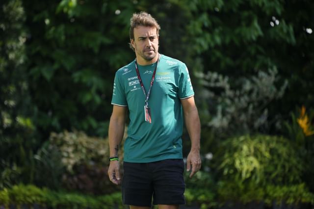 "R.I.P Lizard": F1 fans react as Fernando Alonso runs over a giant ...