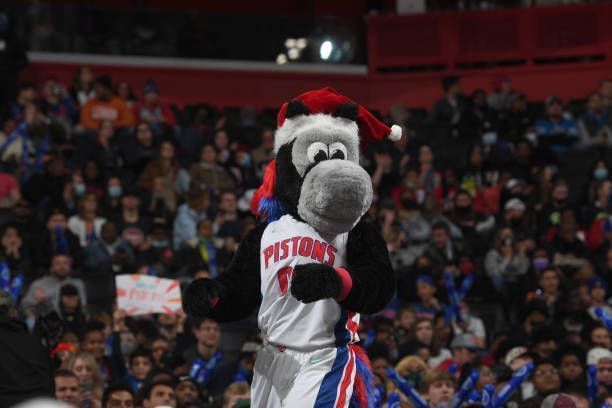 Who is the Detroit Pistons' Mascot, Hooper?