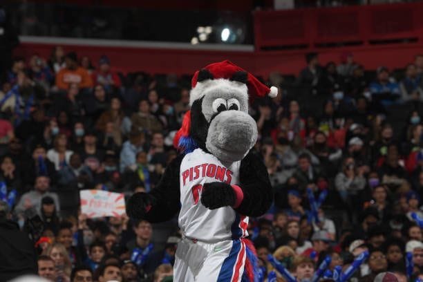 Who is the Detroit Pistons' Mascot, Hooper?