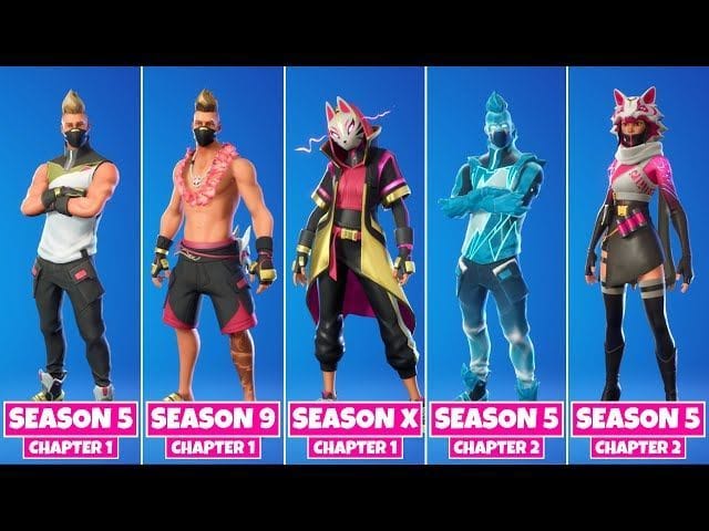 8 skins Fortnite players use the most as of Chapter 4 Season 4