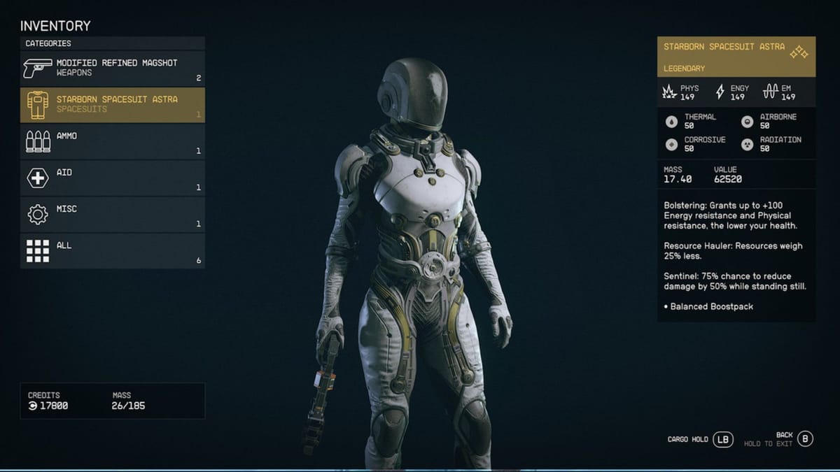 10 best spacesuits in Starfield